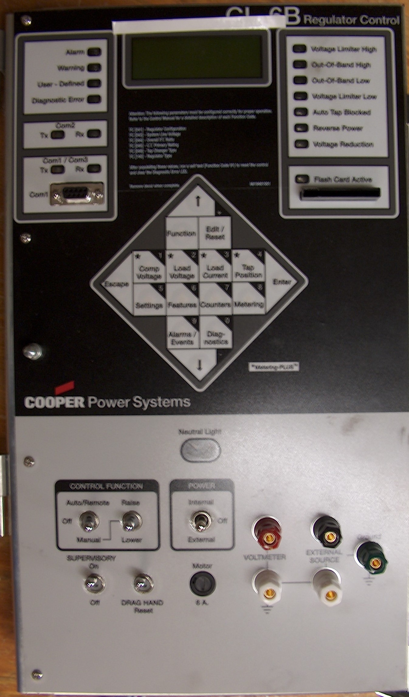 CL-6A, CL-6B Cooper regulator control repair.